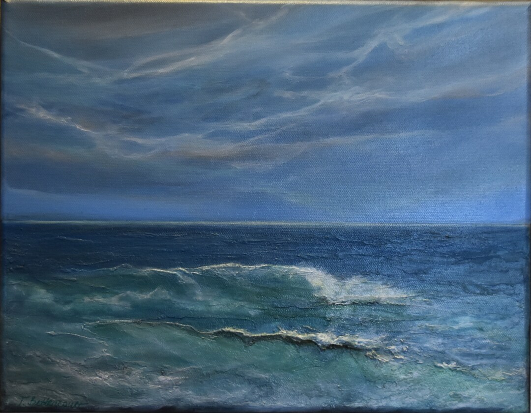 Changing Tides Seascape Paintings Ocean Paintings Coastal Sea Waves ...