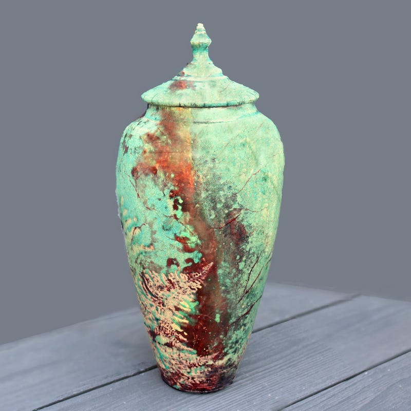 Raku Urns - Etsy