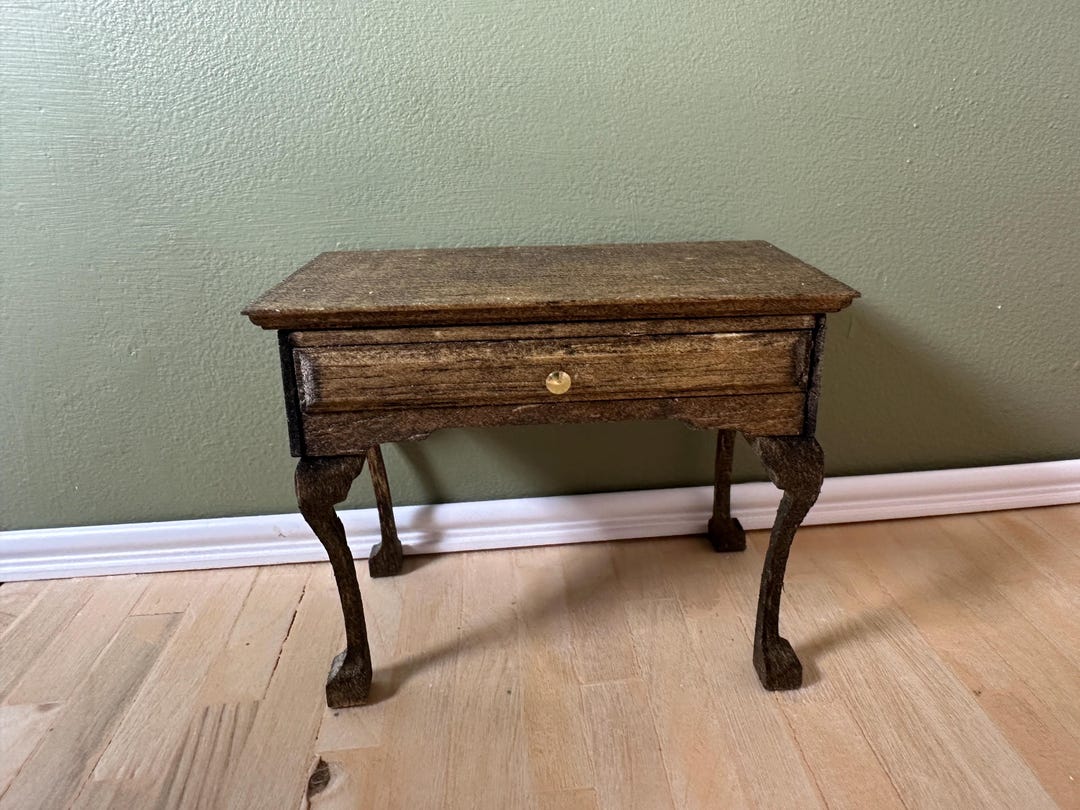 Dollhouse Entry Table - Miniature Furniture - 1:12 Scale - Etsy