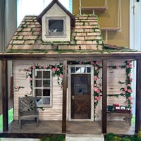 Miniature Clay Houses, Collectible Handmade Fairy Cottages, Rustic ...