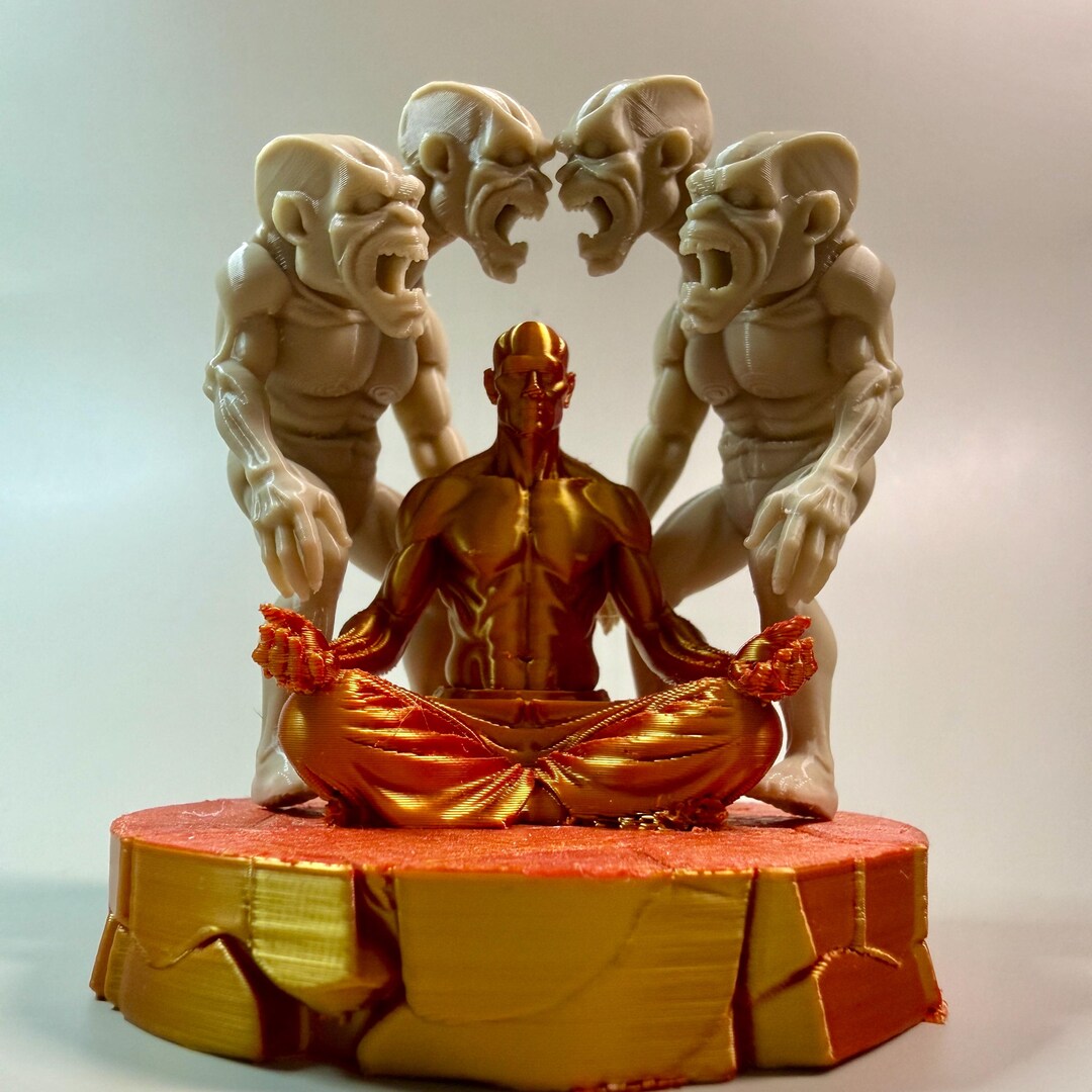 OVERCOMING DEMONS Meditation — 3D Printed Ritually Activated | Inner ...