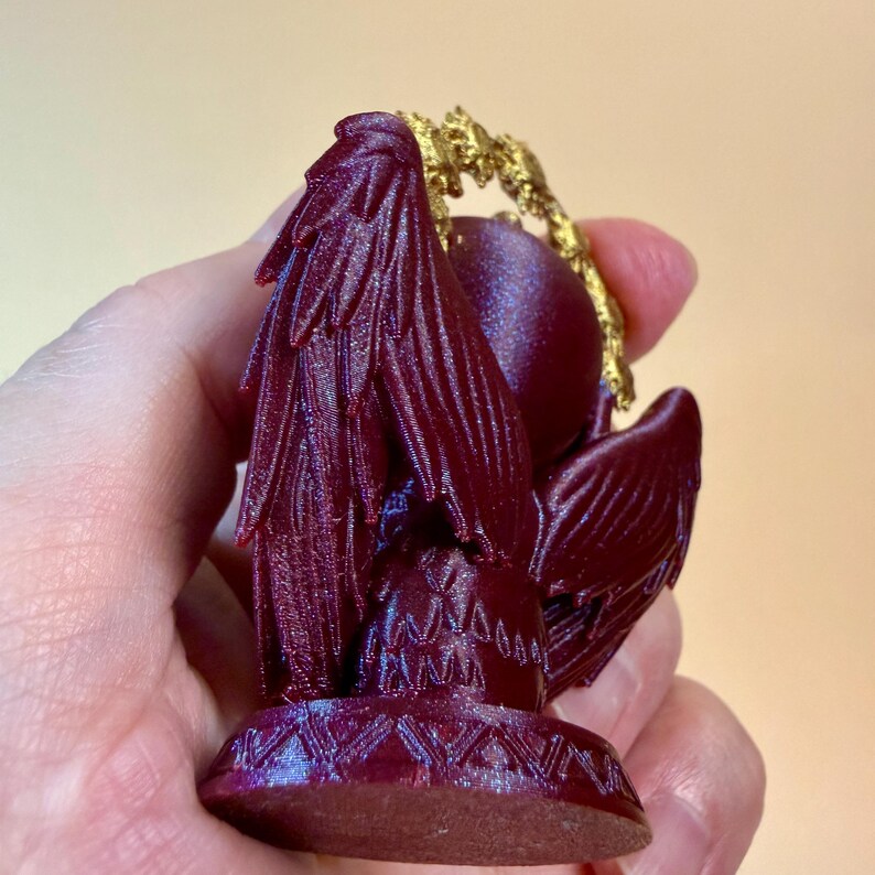 SERAPHIM GUARDIAN Angel — 3D Printed Ritually Blessed Biblically ...