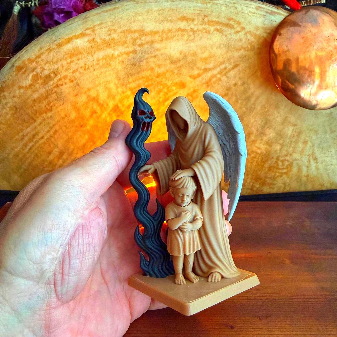 Guardian Angel Figurine – Ritual Spiritual Talisman for Home Peace and ...
