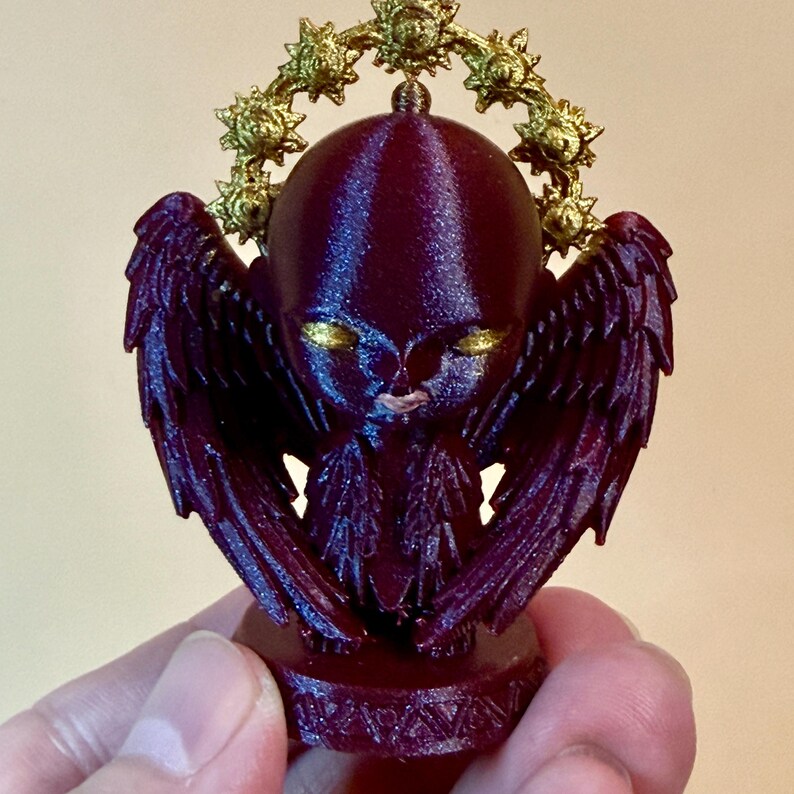 SERAPHIM GUARDIAN Angel — 3D Printed Ritually Blessed Biblically ...