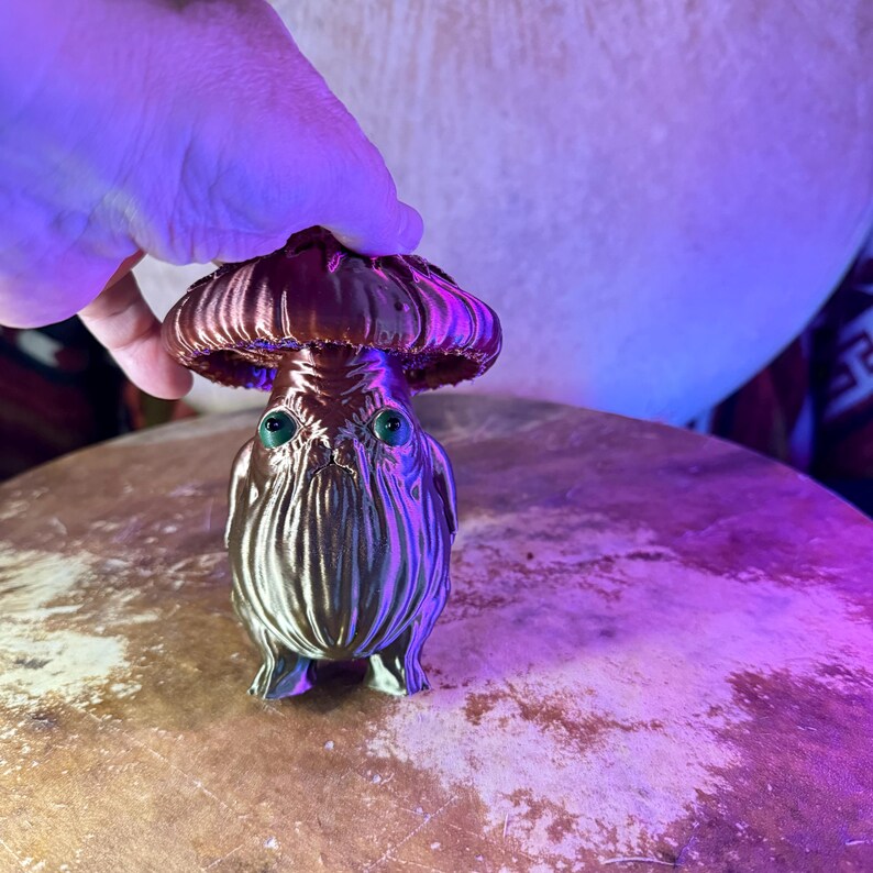 ELDER MUSHROOM SPIRIT| 3D Printed Forest Guardian |altar Figurine for ...