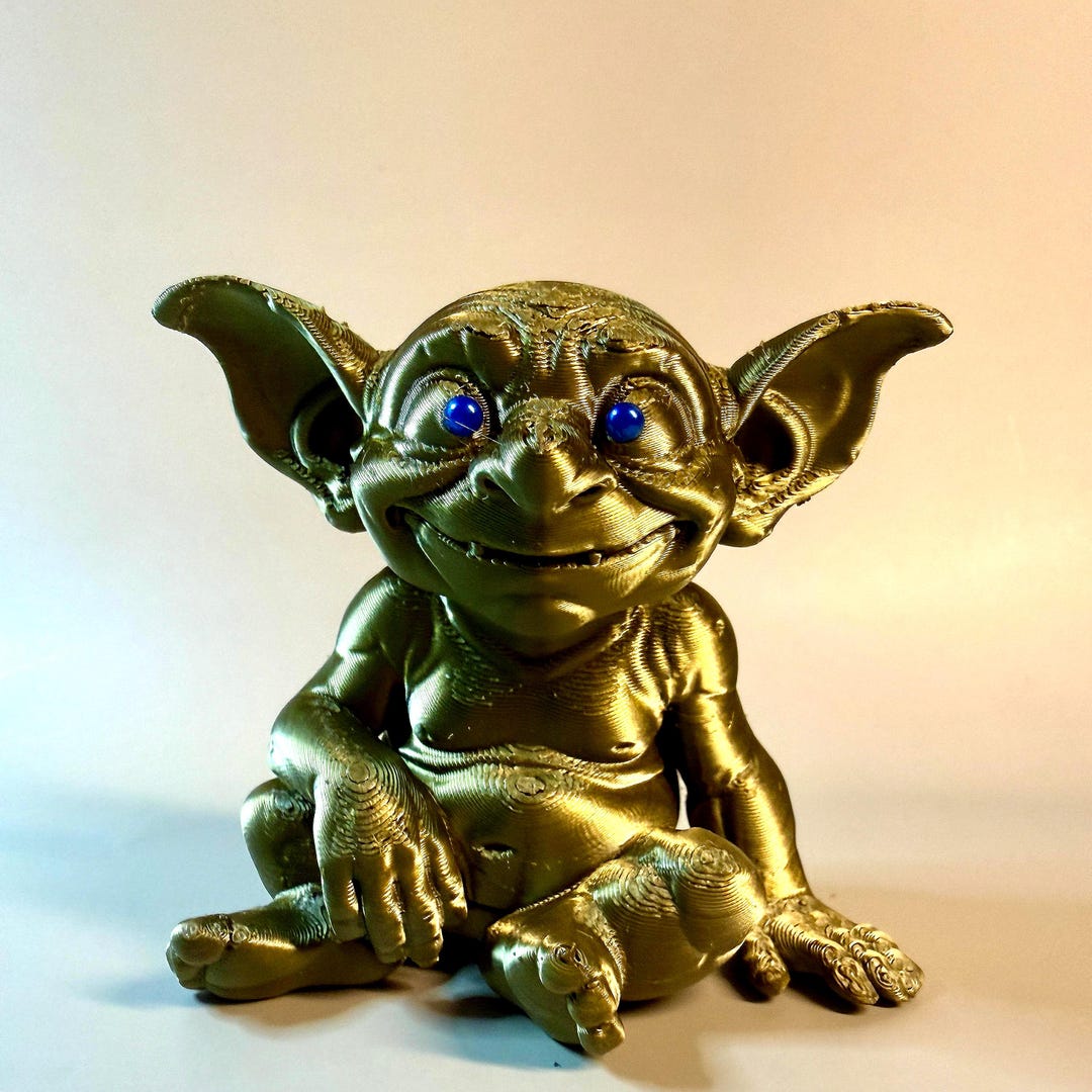 Goblin Figurine • Fantasy Creature Statue • Desk Decor • Unique Gift - Etsy