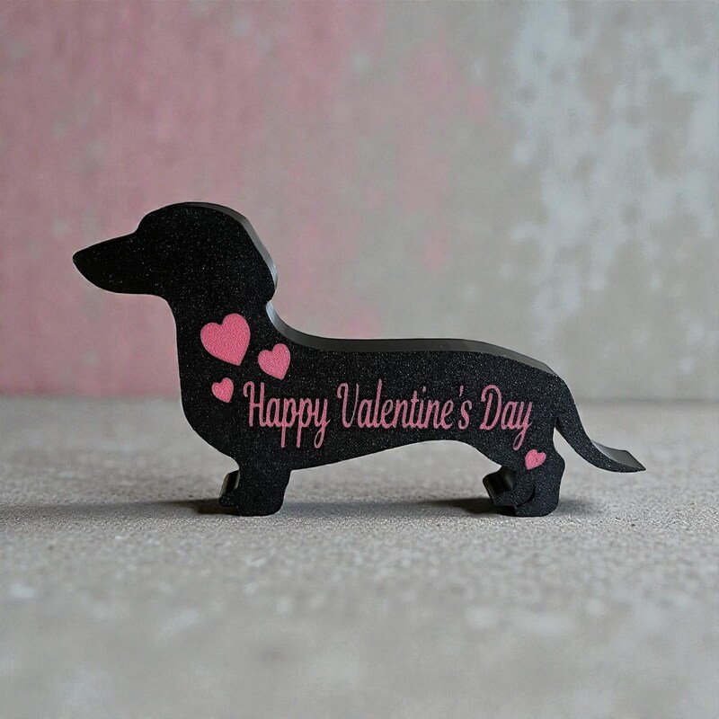 Dachshund Valentine Decor - Etsy