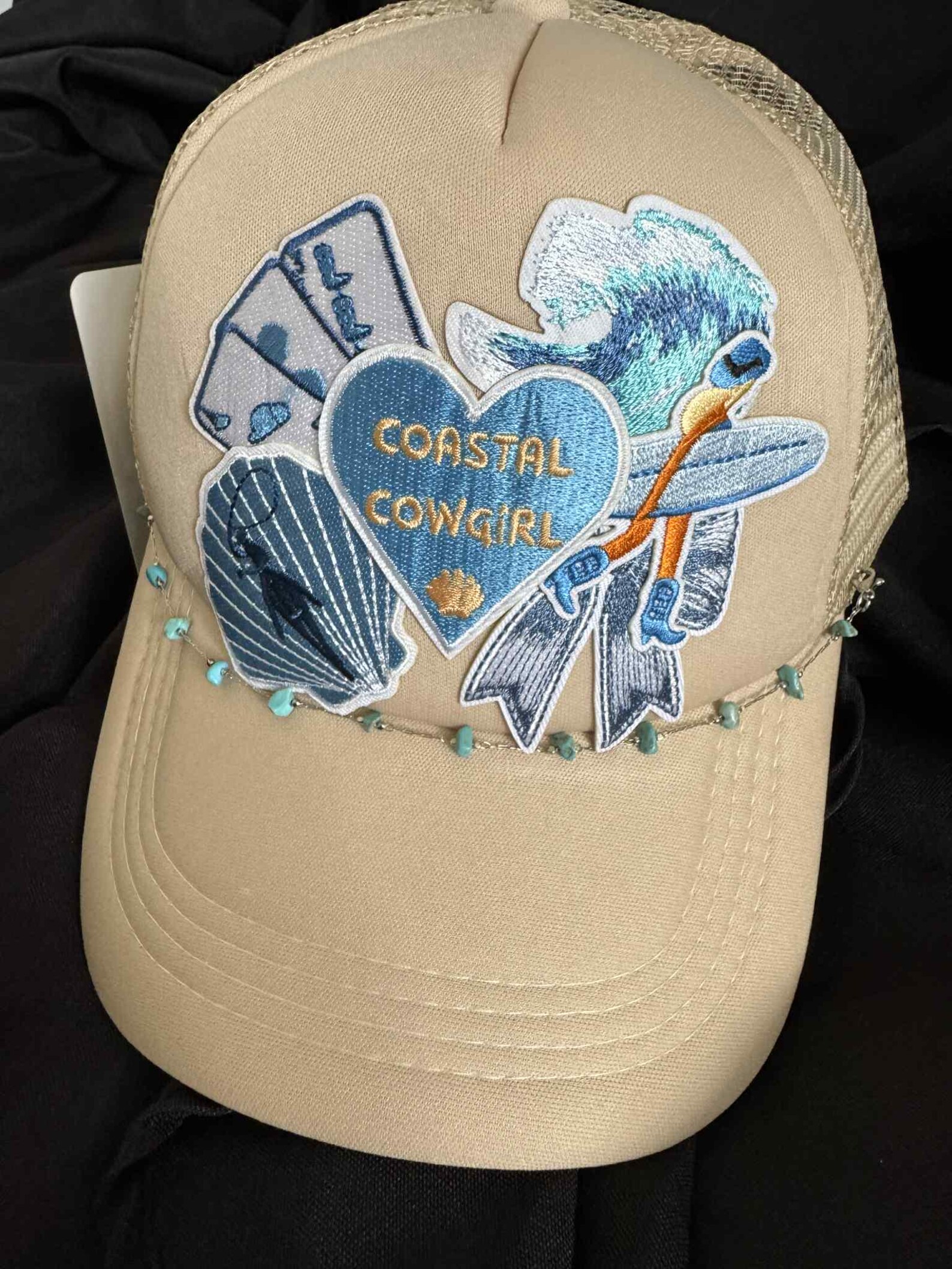 Costal Cowgirl Trucker Hat - Etsy
