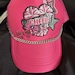 Cheer Hat-hot Pink Trucker Hat - Etsy
