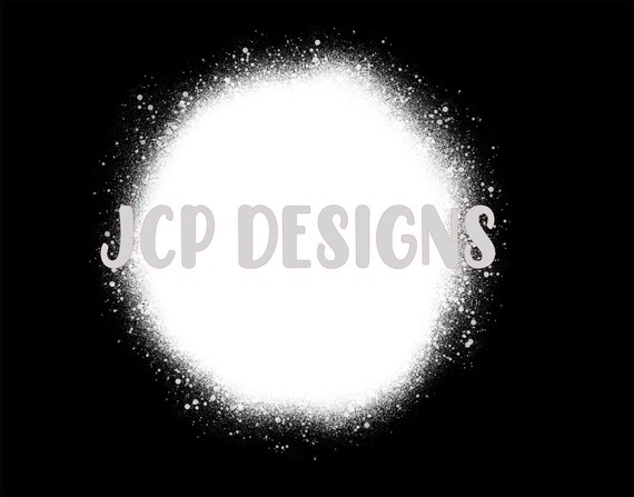 Circle Bleach Spot Splash Digital Design PNG Sublimation - Etsy