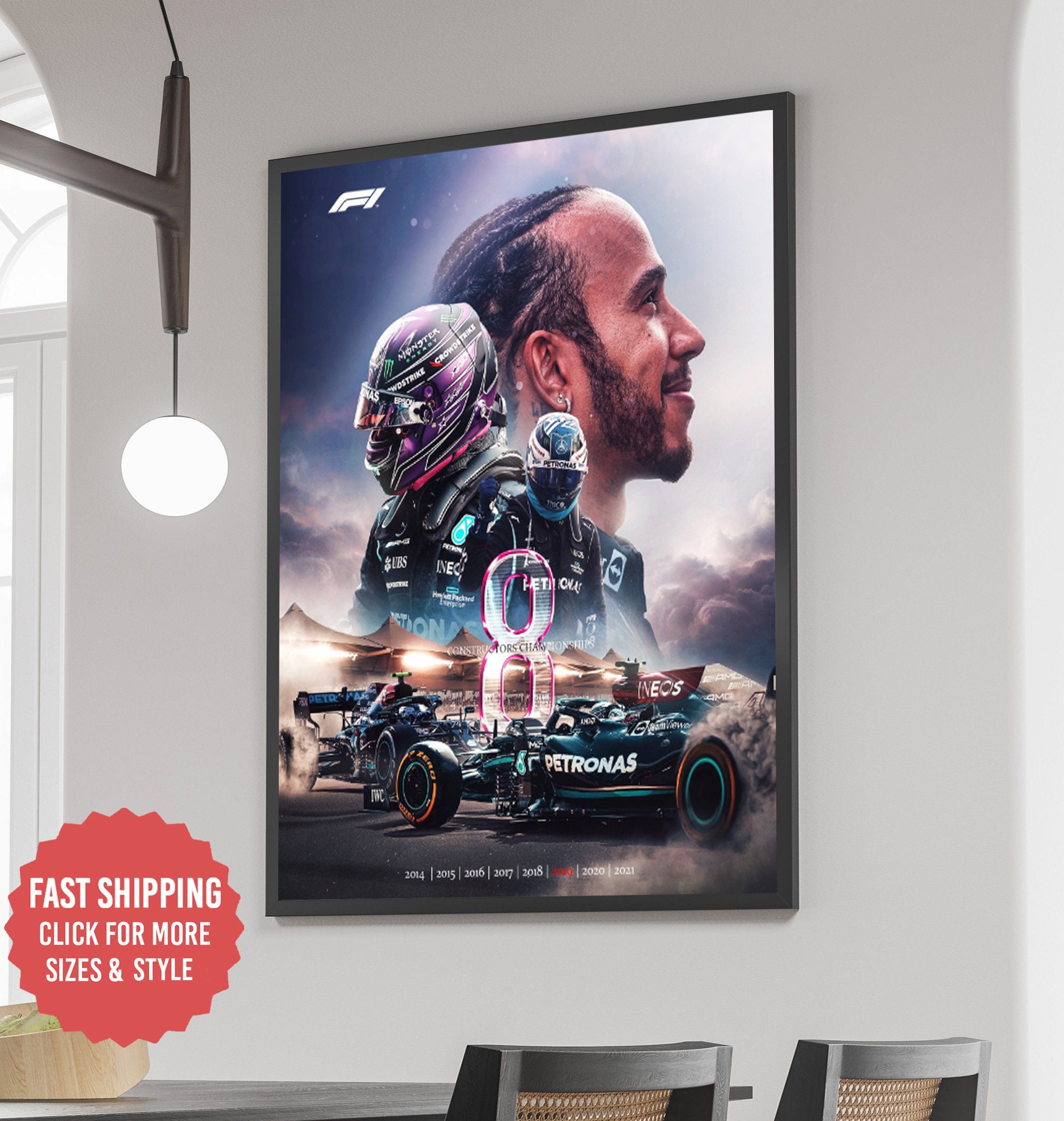 Lewis Hamilton Poster