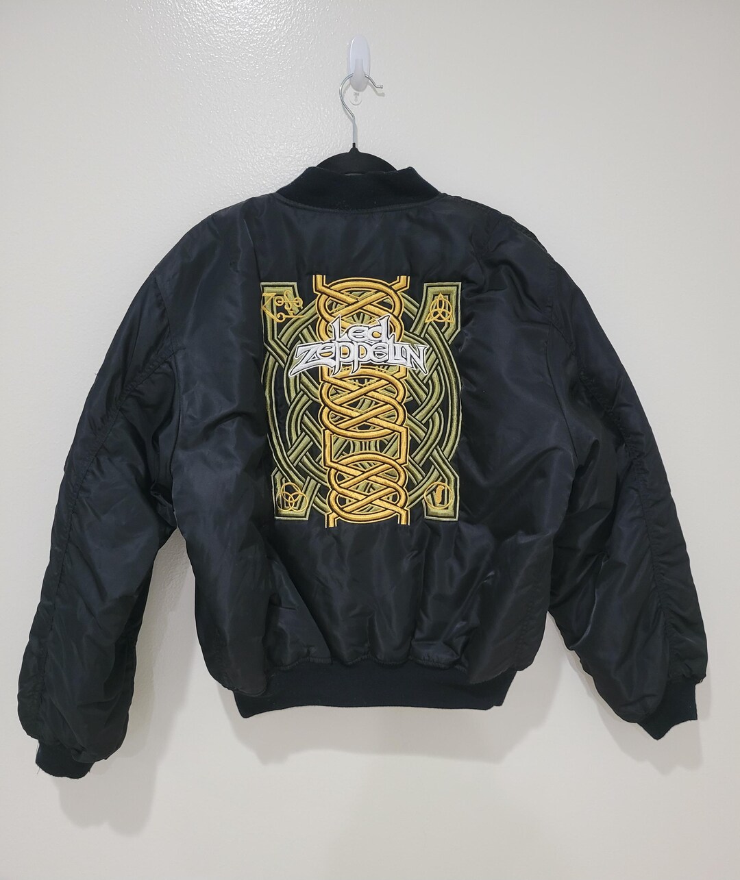 Vintage Led Zeppelin Bomber Jacket - Etsy