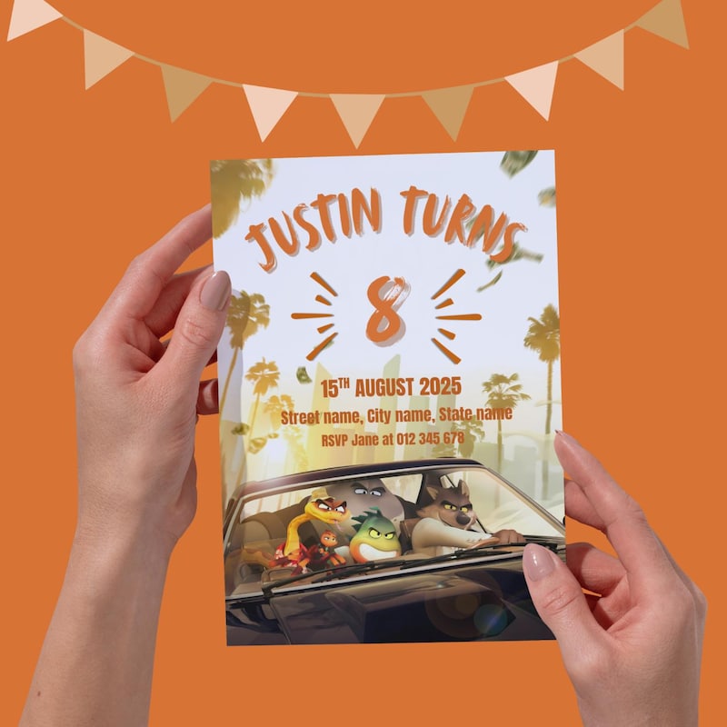 Bad Guys 2 Party - Etsy