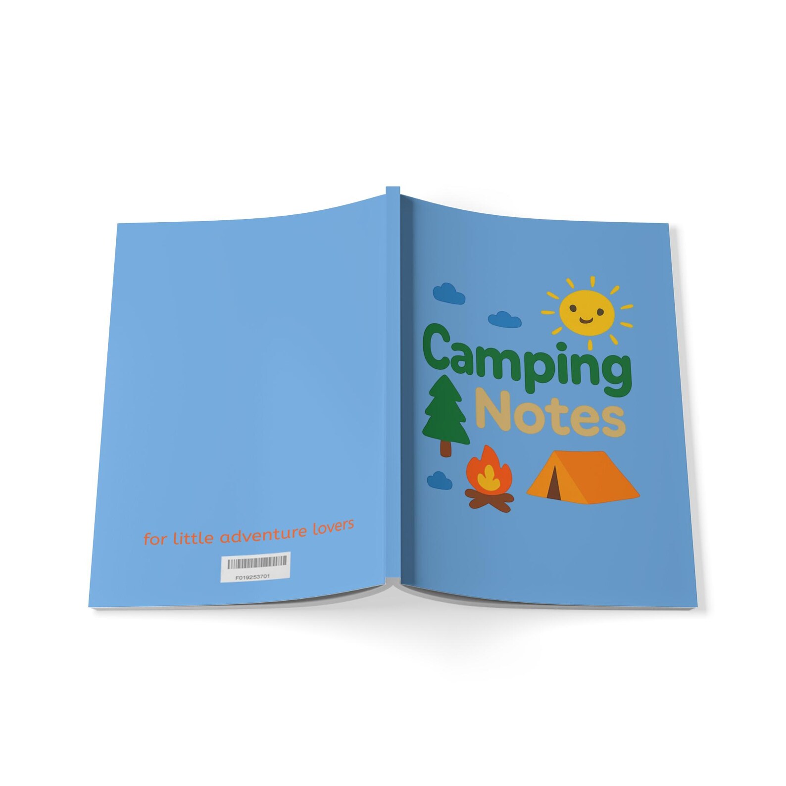 Kids Camping Adventure Notebook, Outdoor Journal, Travel Diary, Nature ...
