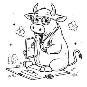 Future Veterinarian Coloring Pages | 20+ Printable Sheets for Animal ...