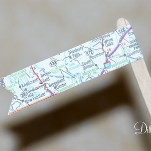 25 Map Travel Themed Drink Stirrers or Stir Sticks Atlas - Etsy