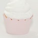 Blush Pink Cupcake Wrappers Wraps Set of 24 Standard or - Etsy