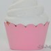 Bubble Gum Pink Cupcake Wrappers Wraps Set of 25 Standard - Etsy