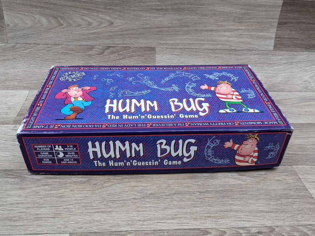Vintage Humm Bug Board Game in Original Box - Etsy