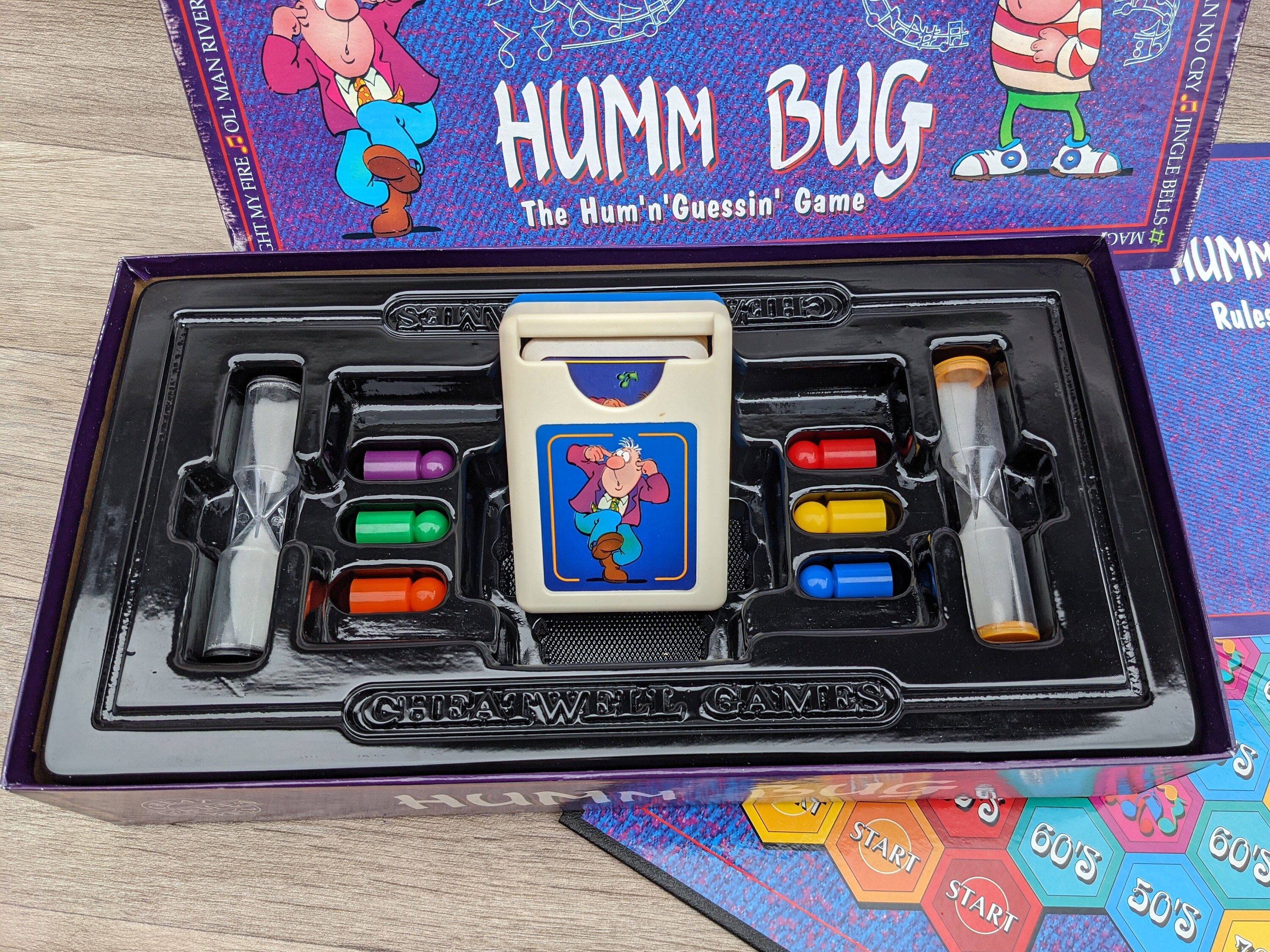 Vintage Humm Bug Board Game in Original Box - Etsy