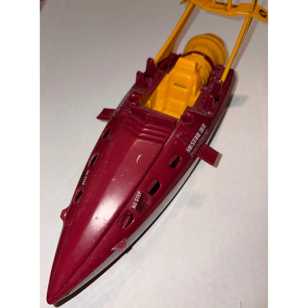 Vintage GI Joe Retaliation Cobra Fang Boat Vehicle Cobra Piranha Boat ...