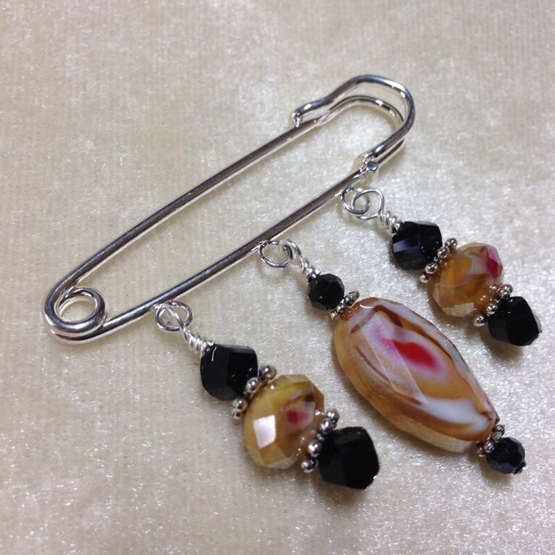 Wire Shawl Pin - Etsy