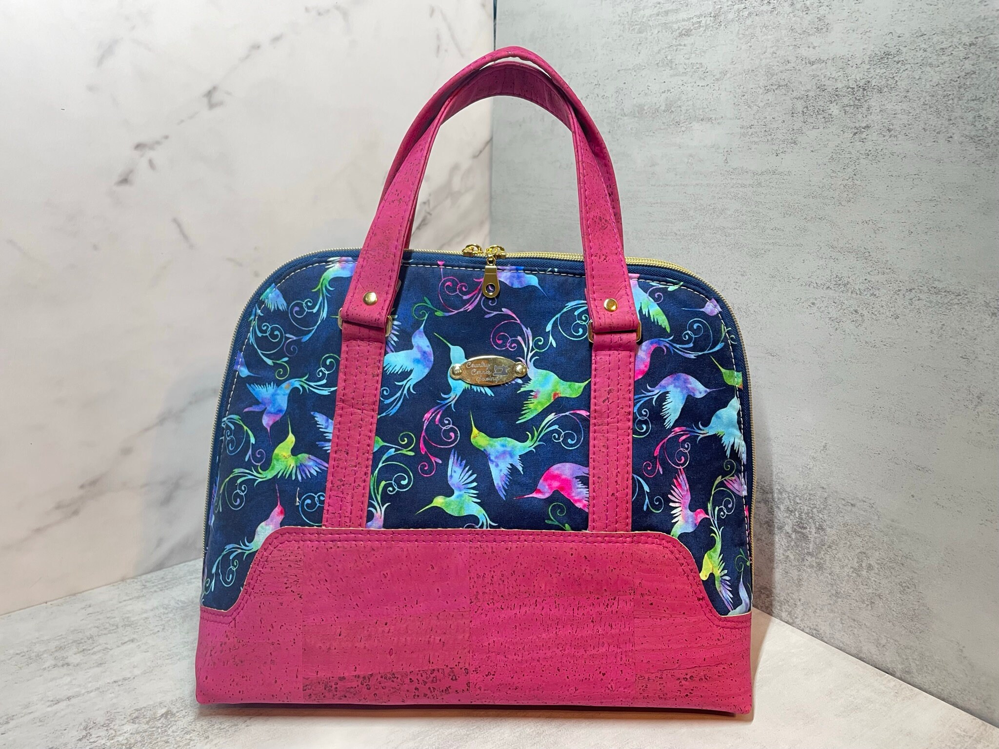 The Boronia Bowler Bag PDF Sewing Pattern