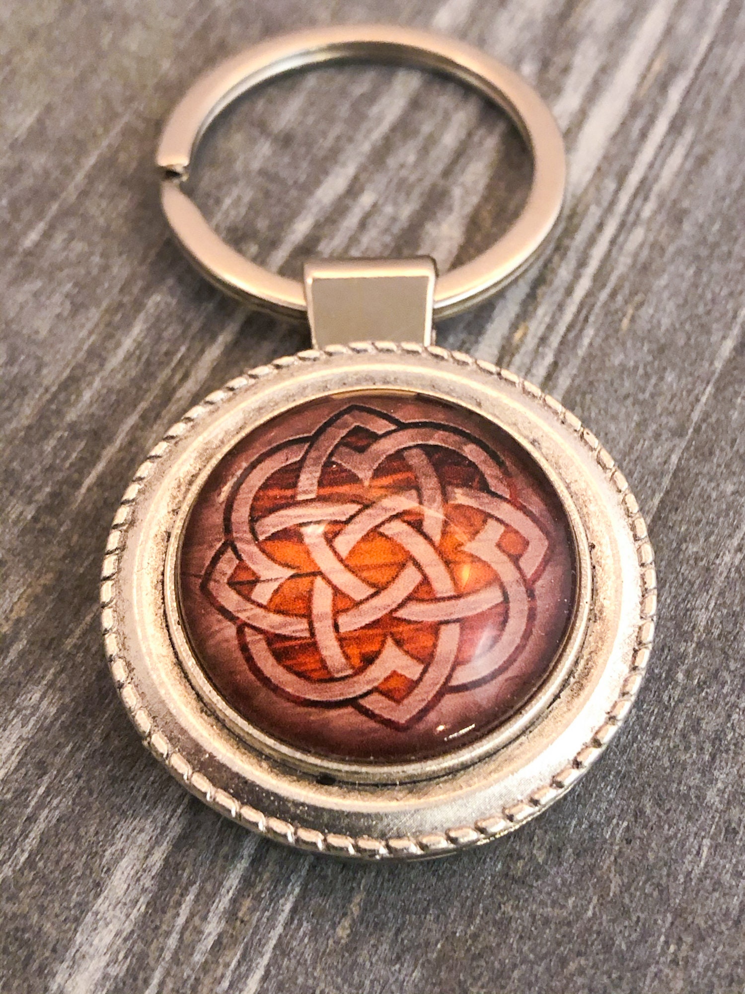 Celtic Knot Keychain, Car Key Holder, New Car Gift, Handmade Key Chain ...