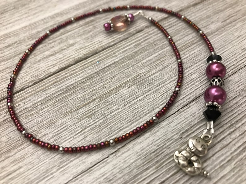 Beaded Bookmark With Bookworm Charm Book Club Gifts Birthday - Etsy