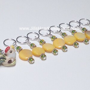 Chicken Stitch Marker Set for Knitting, Gift for Knitters, Crochet ...