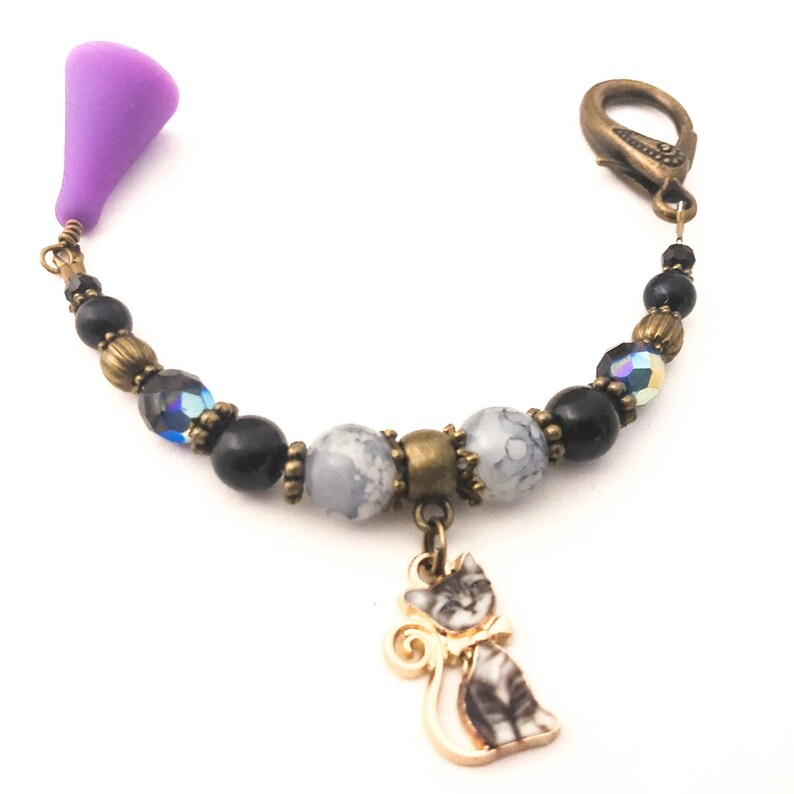 Tabby Cat Scissor Fob for Embroidery Scissors, Gift for Quilter ...