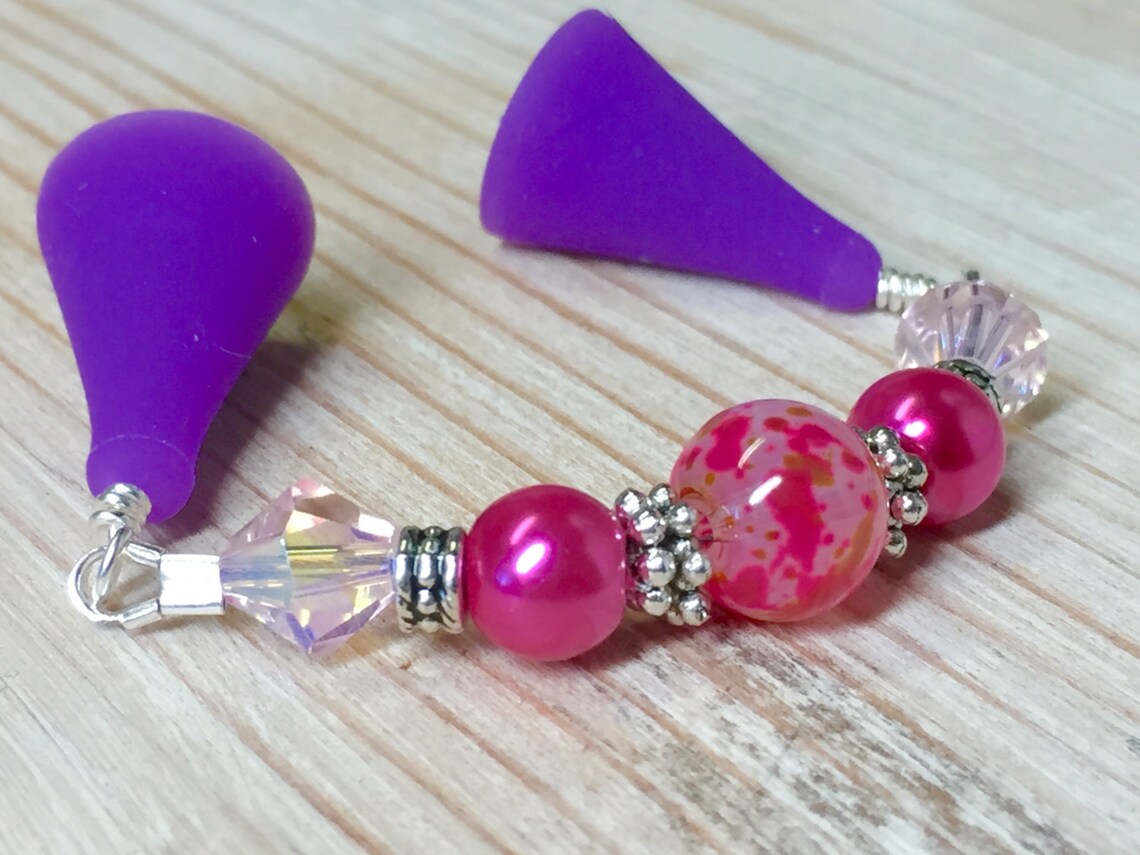 Knitting Needle Point Protector Stitch Holder Knitting Gift - Etsy