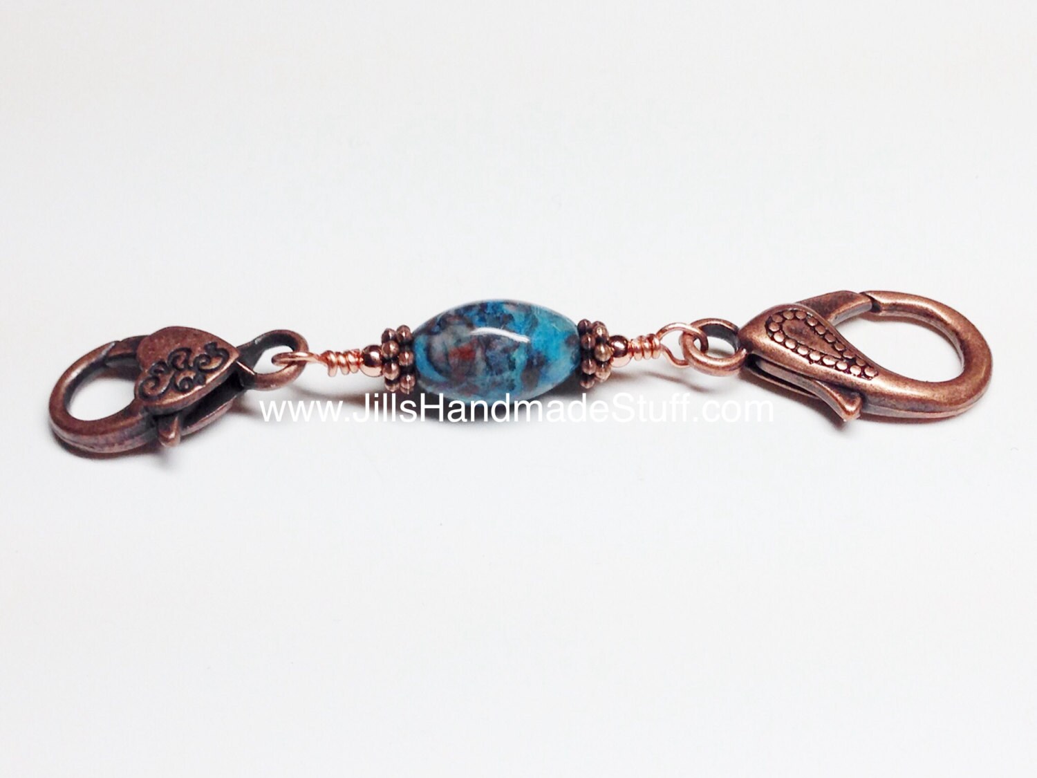 Blue Stitch Marker Keeper Holder for Stitch Markers | Etsy