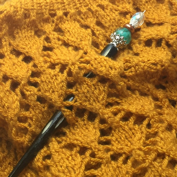 Beaded Hair Pins - Etsy