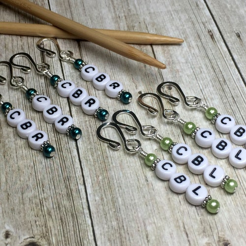 Cable Stitch Reminder Markers Gifts for Knitter Removable - Etsy