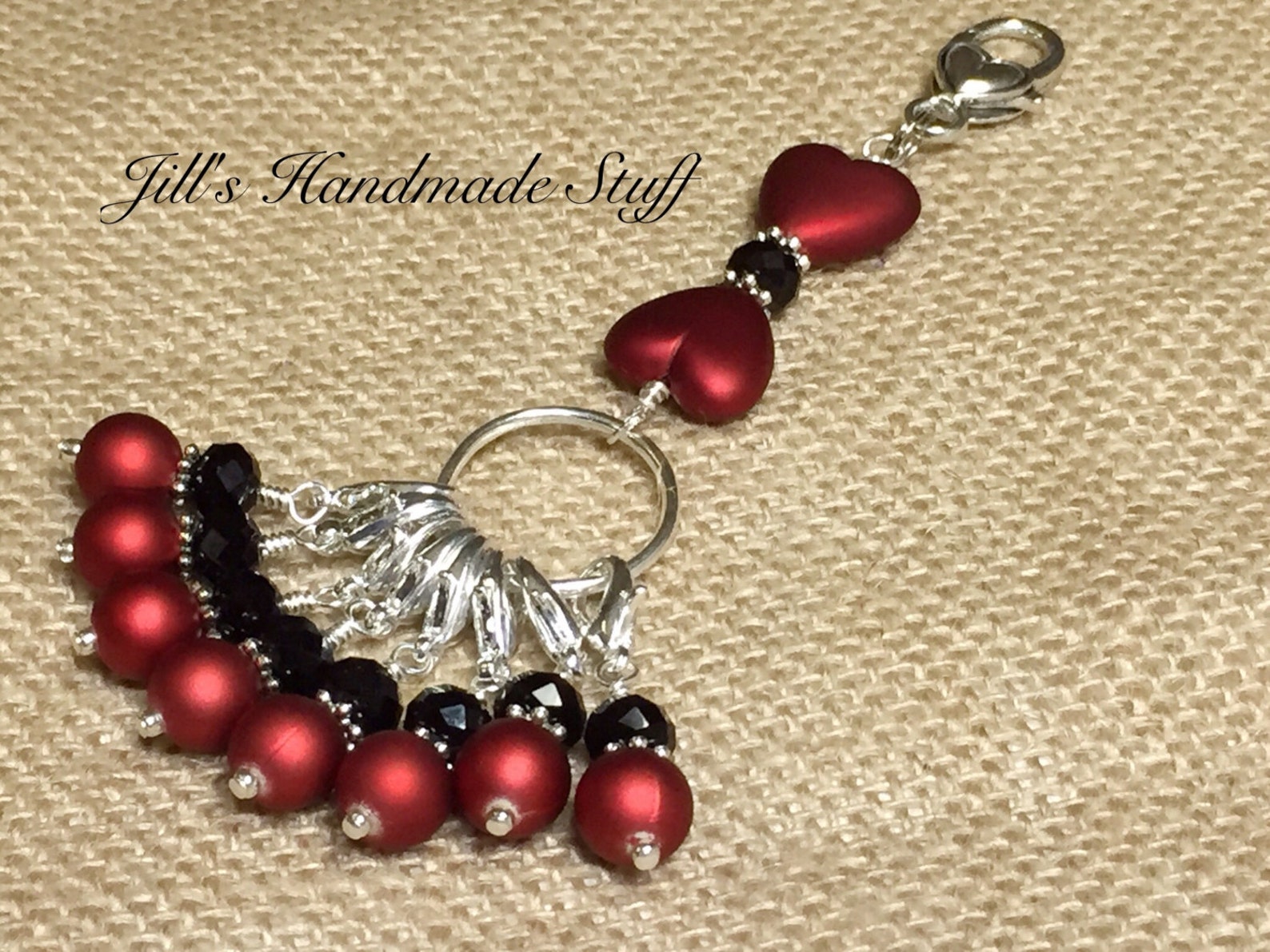Red Heart Removable Stitch Markers for Knitting and Crochet, Birthday ...