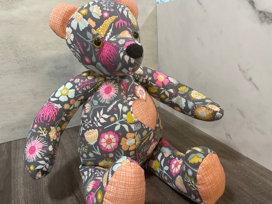 Customized 18 In. Memory Bear, Remembrance Bear, Baby Keepsake ...