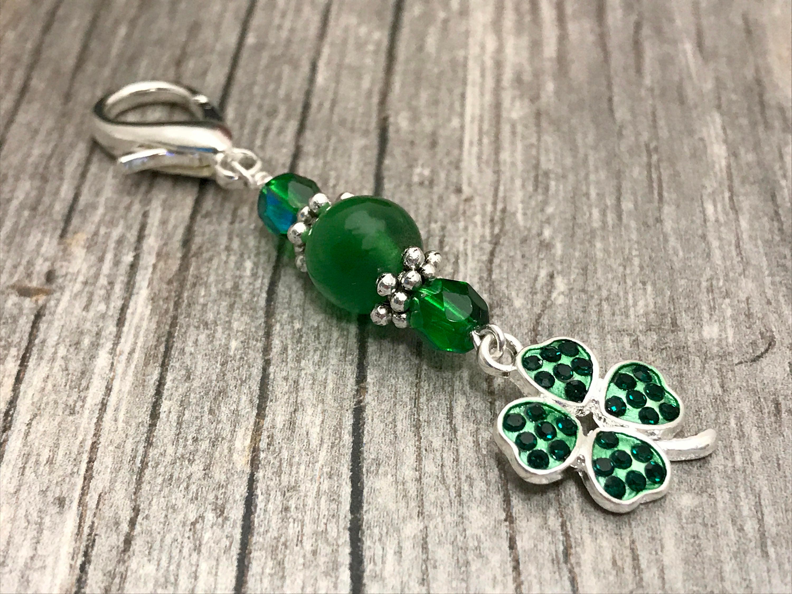 Four Leaf Clover Zipper Pull Charm for Women Key Chain Charm | Etsy