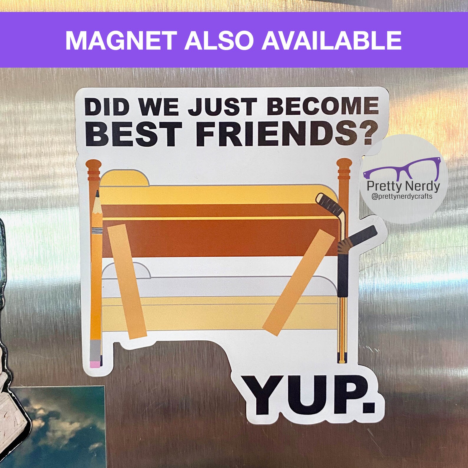 Best Friends Step Brothers Sticker Movie Vinyl Sticker - Etsy