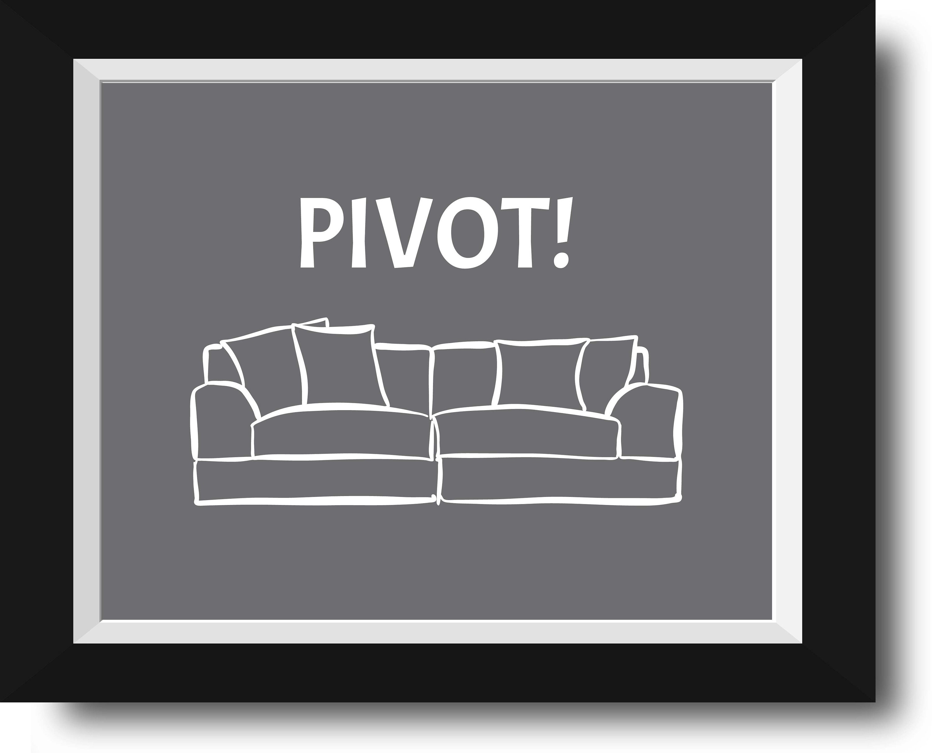 Friends - Pivot! Print - Etsy