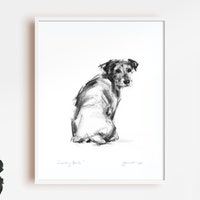 Terrier Print - Etsy
