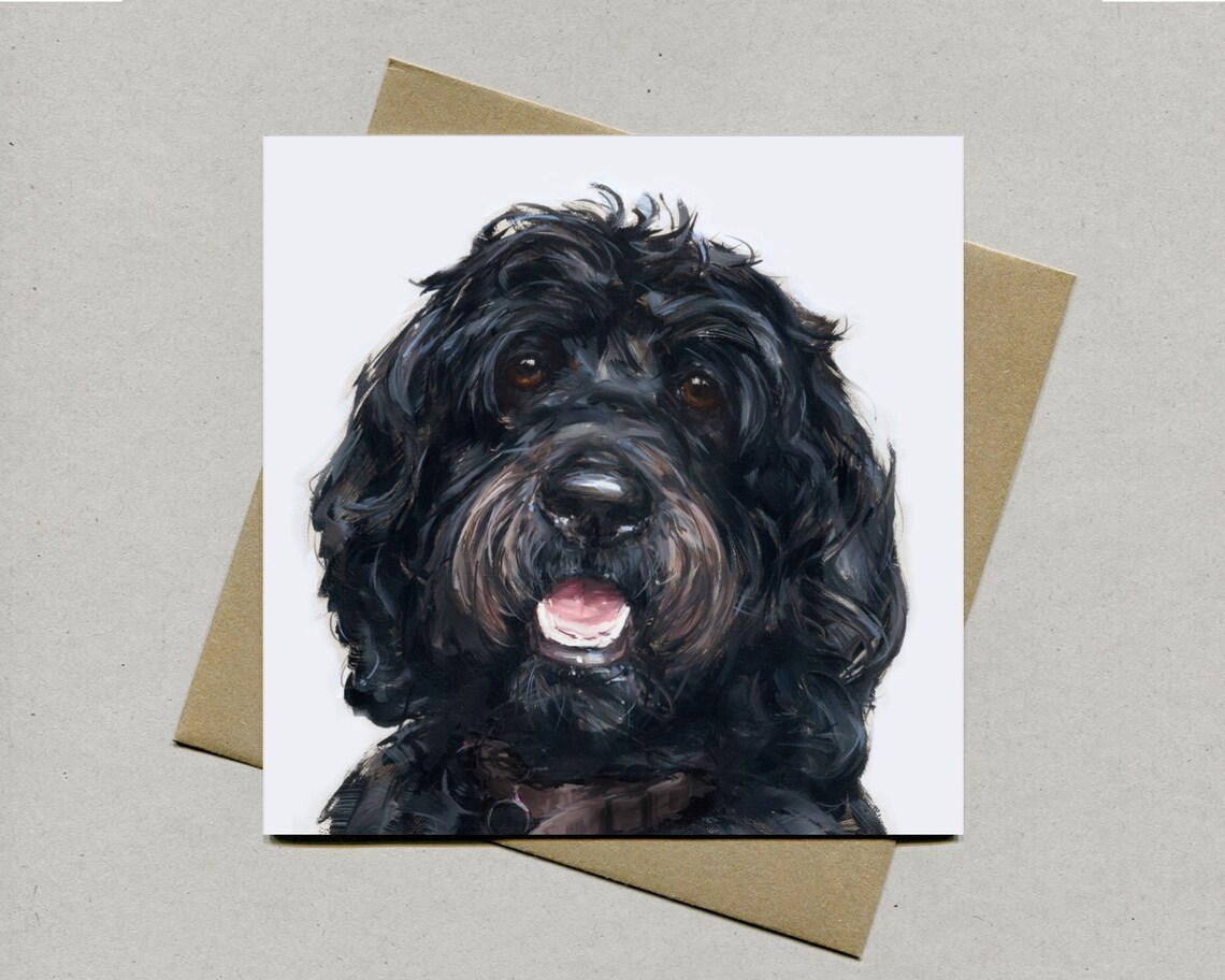 Labradoodle Card Labradoodle Greetings Card Labradoodle - Etsy UK