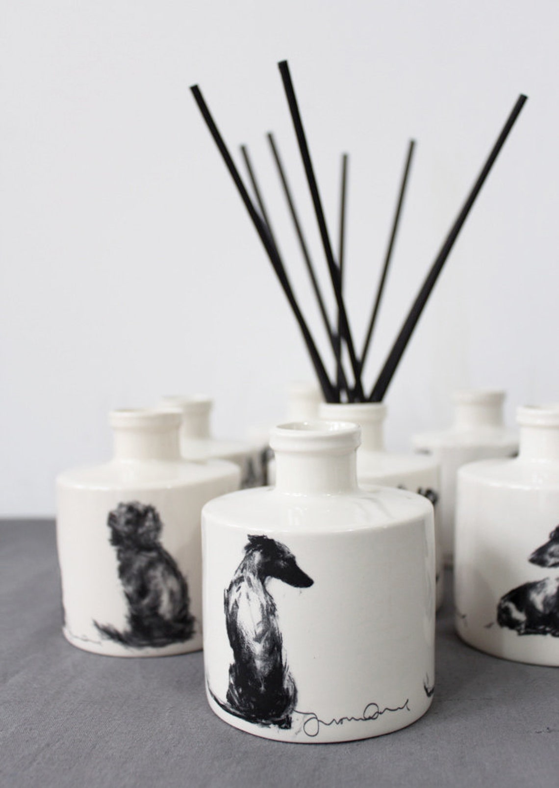 Labrador Dog Reed Diffuser Ceramic Diffuser Essential Oil - Etsy