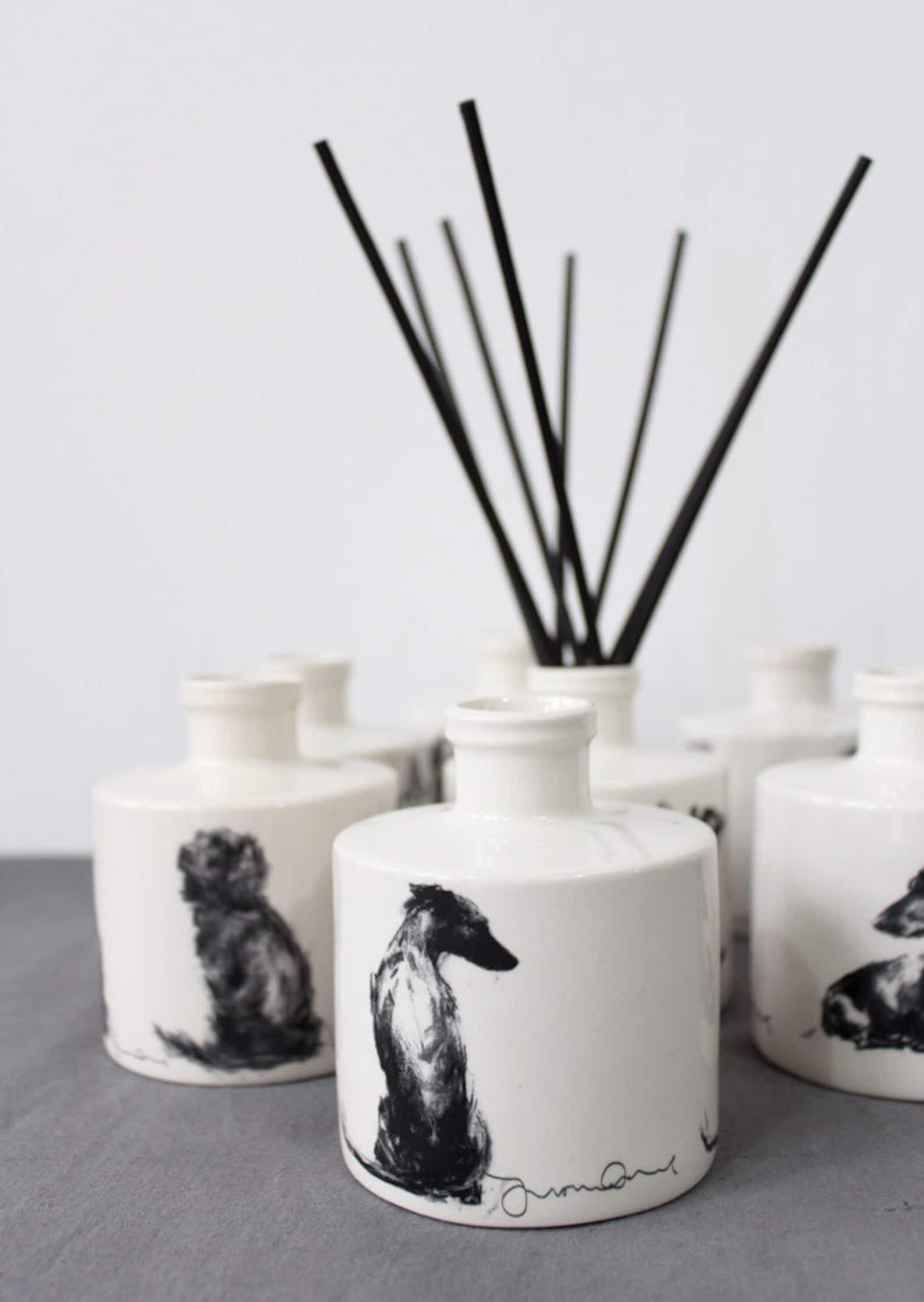 Labrador Dog Reed Diffuser, Ceramic Diffuser, Essential Oil Diffuser ...