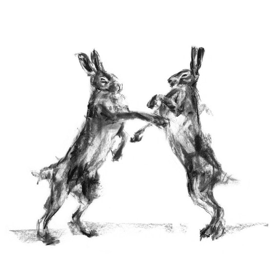 Boxing Hare Tattoos