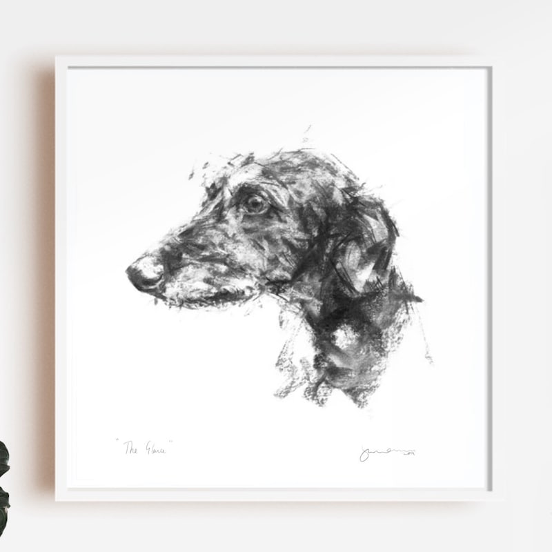 Dog Memorial Lurcher - Etsy