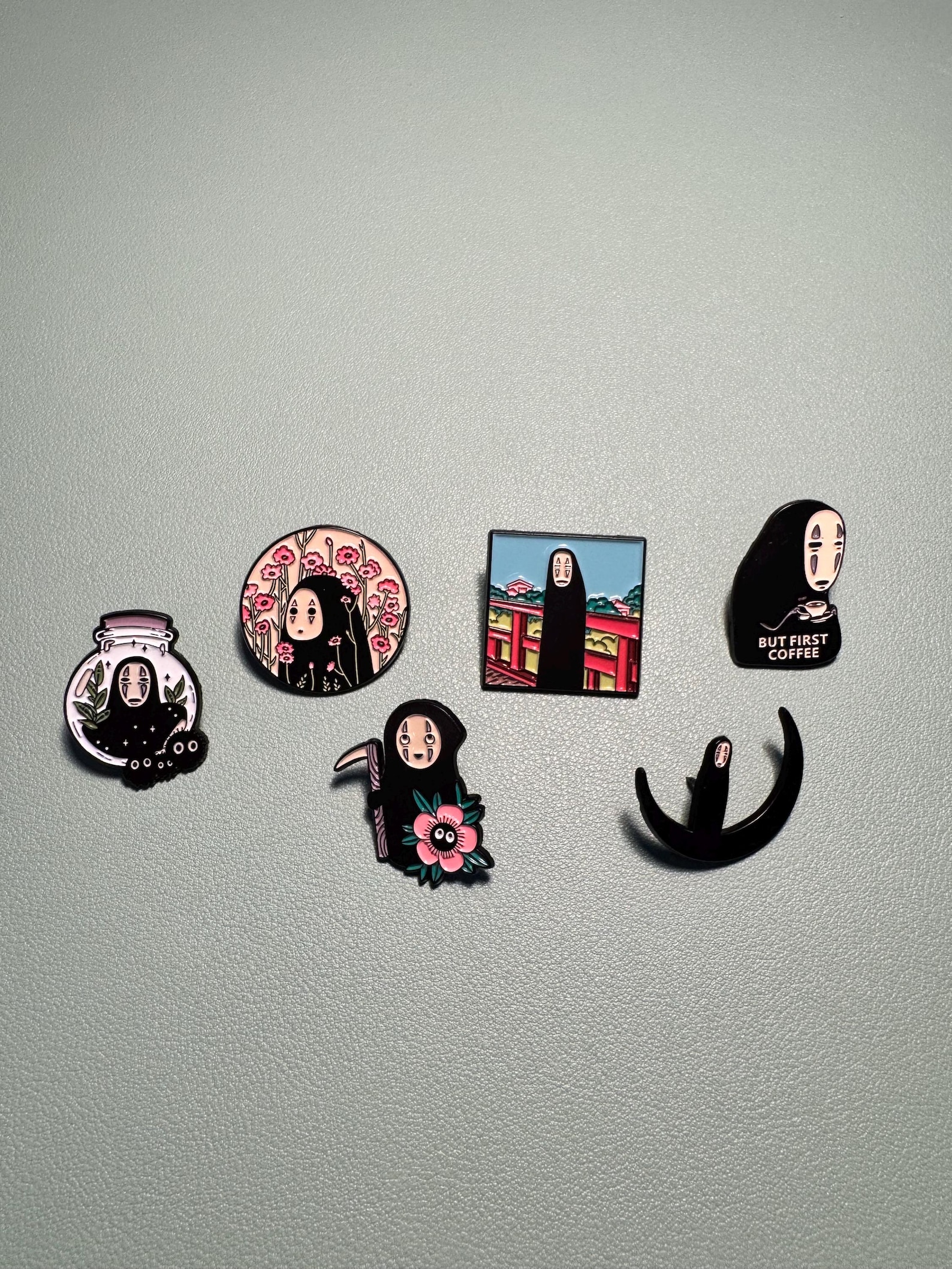 Spirited Away ‘no Face’ Pins - Etsy