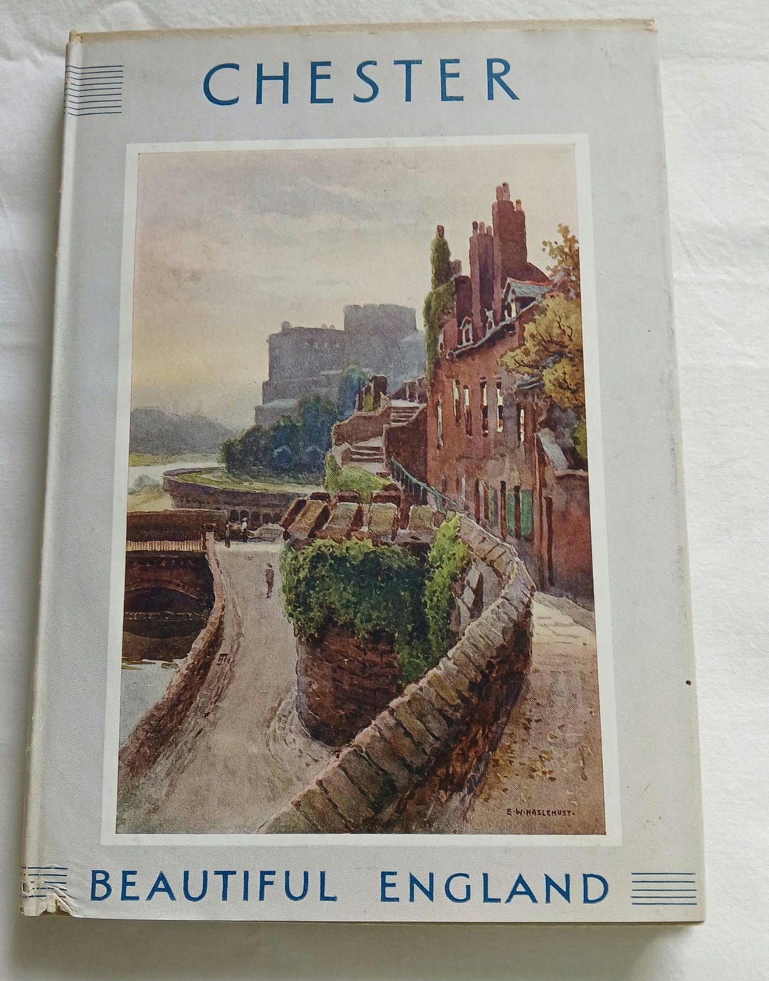 Vintage England Travel Books Illustrated With Watercolors - Etsy
