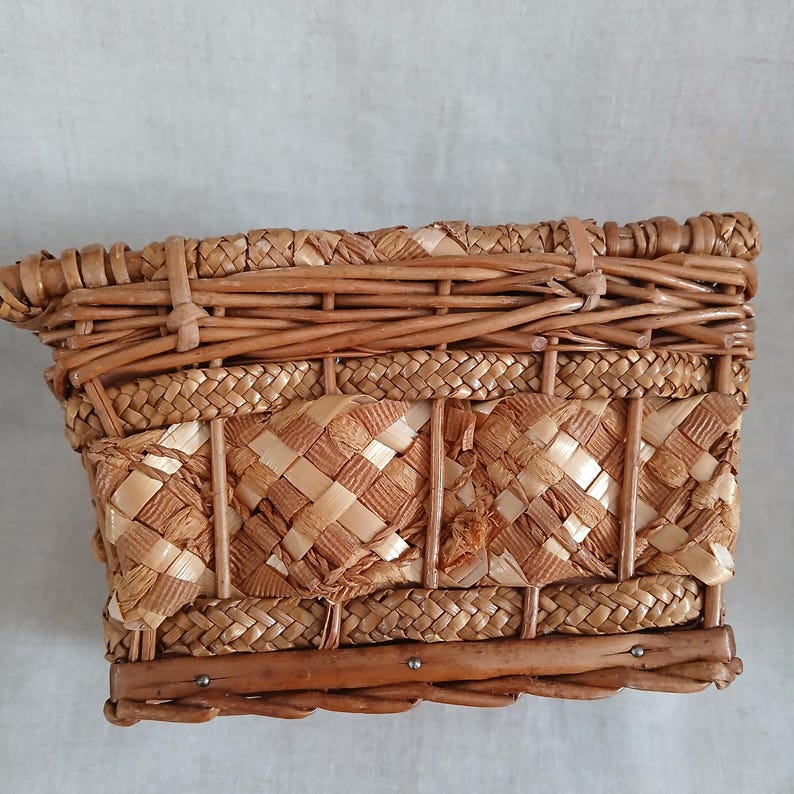 Pink Silk Lined Victorian Sewing Basket With Sewing Notions - Etsy
