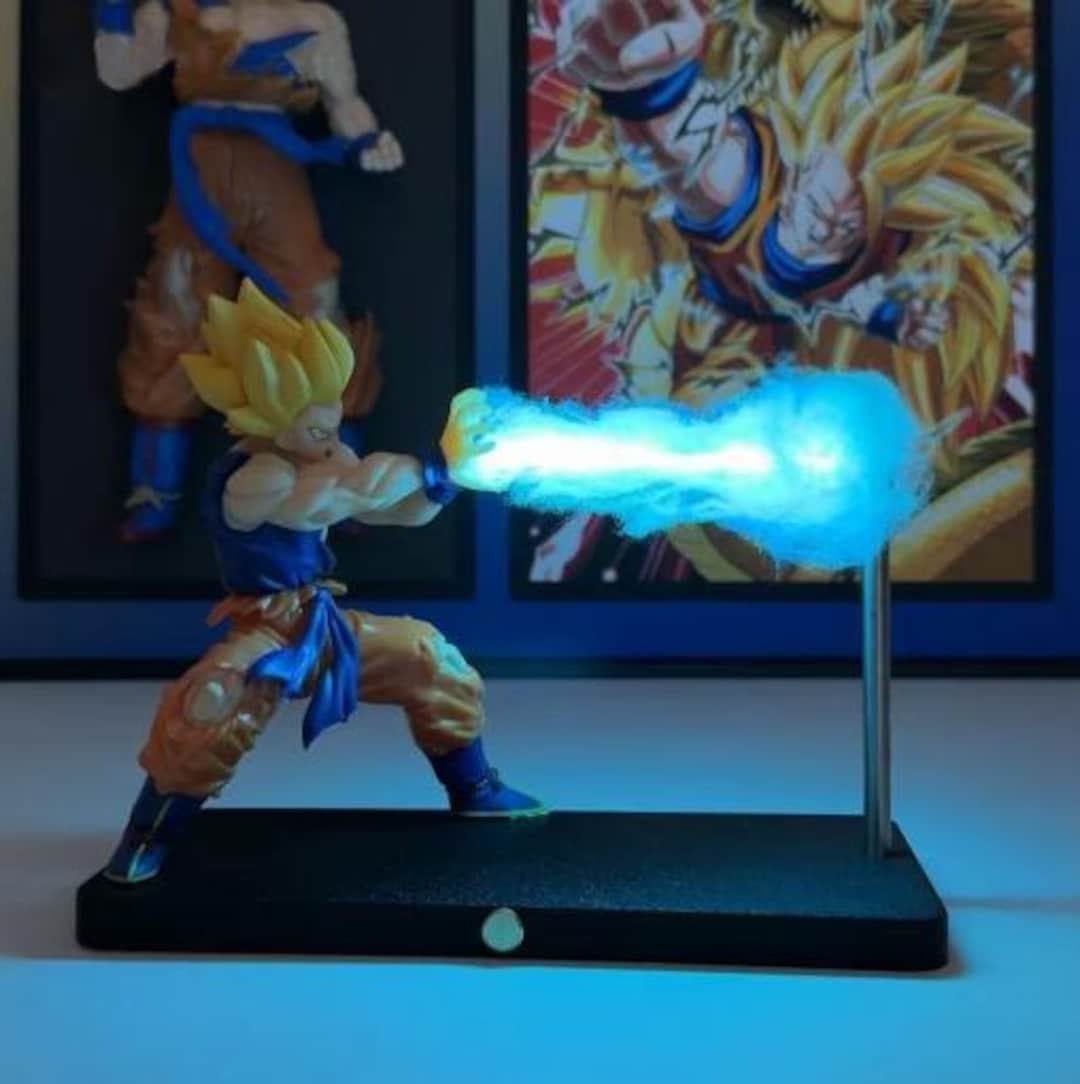 Goku Super Saiyan LED Figure | Dragon Ball Z | Kamehameha Pose | Anime ...